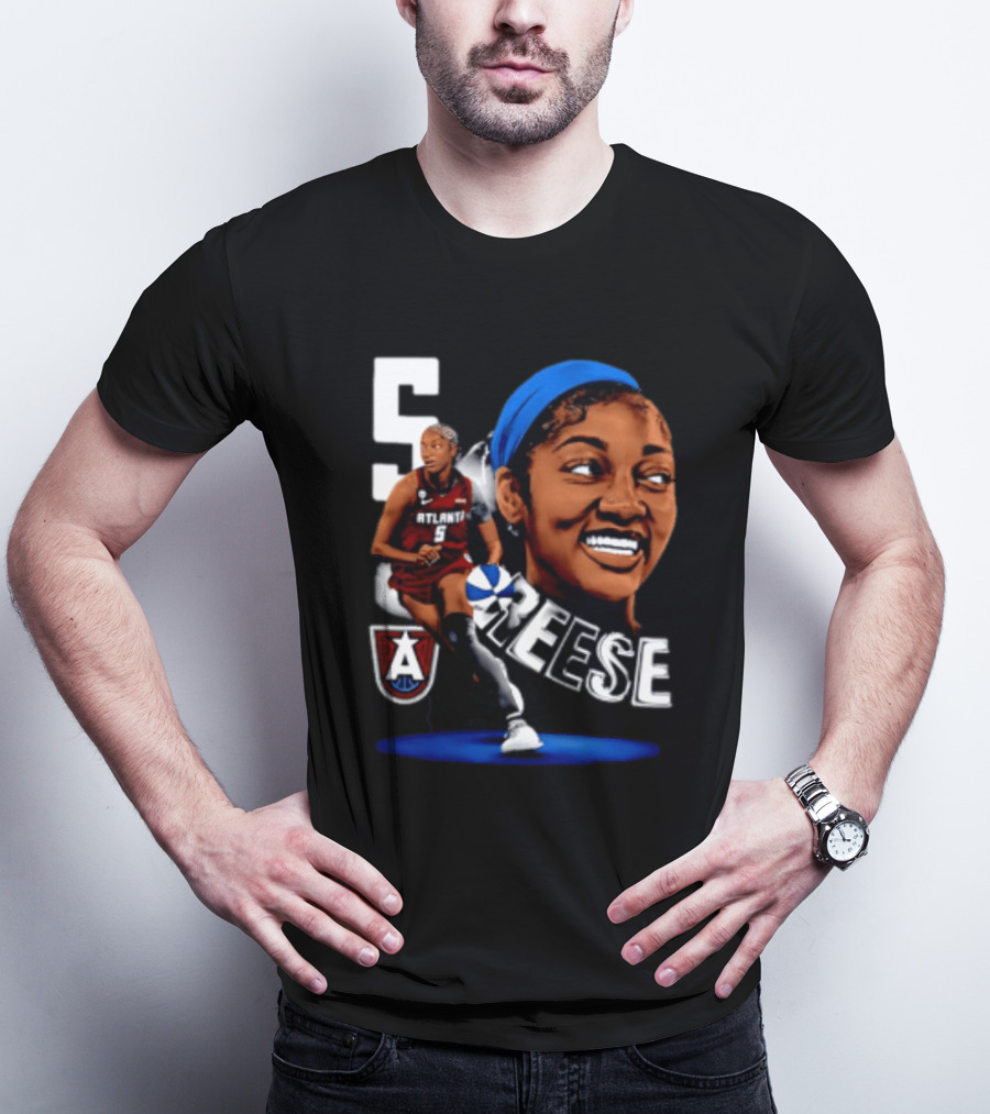 Angel Reese 5 Atlanta Dream WNBA Basketball Player Number 5 T-Shirt