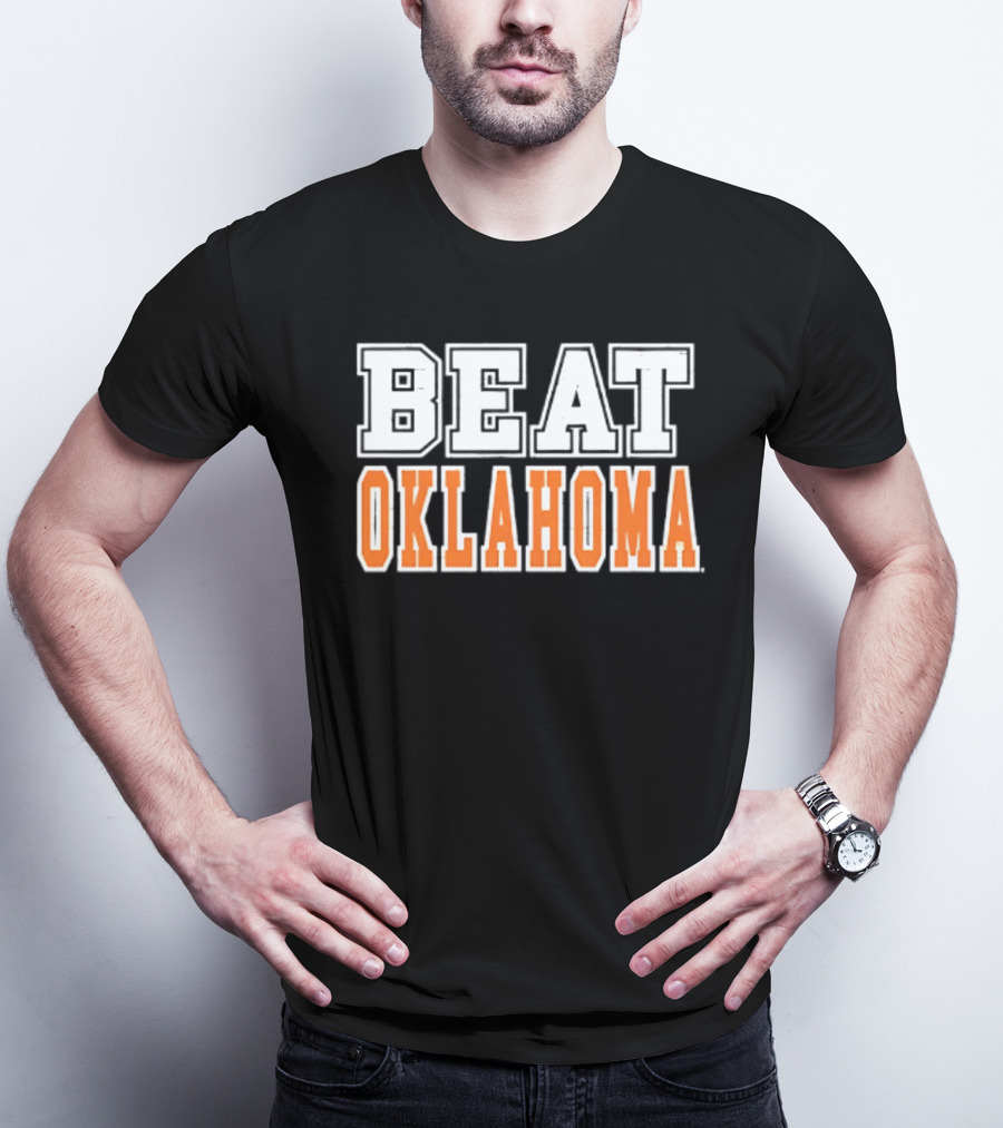 Beat Oklahoma Texas Longhorns NCAA Football Rivalry T-Shirt