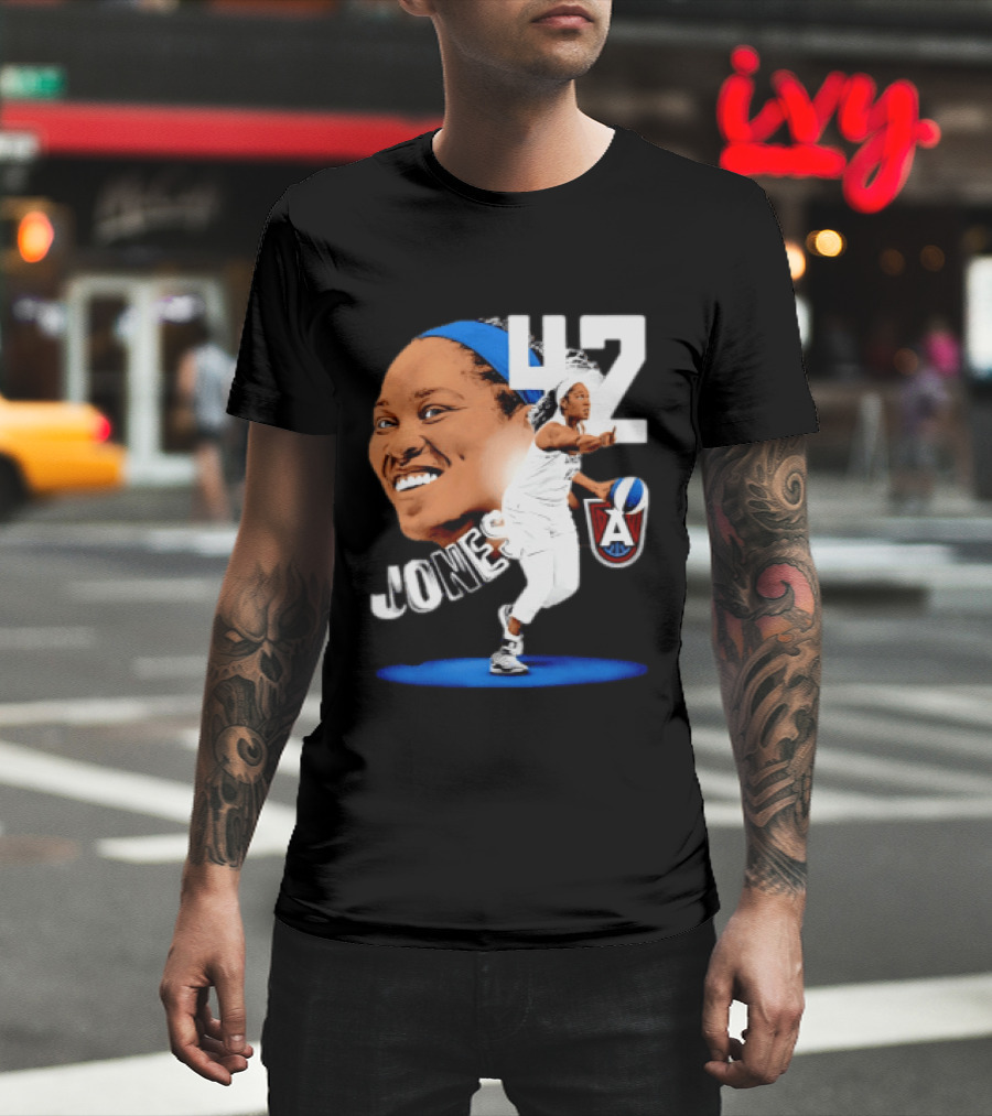 Brionna Jones 42 Atlanta Dream WNBA Basketball Player Sports T-Shirt