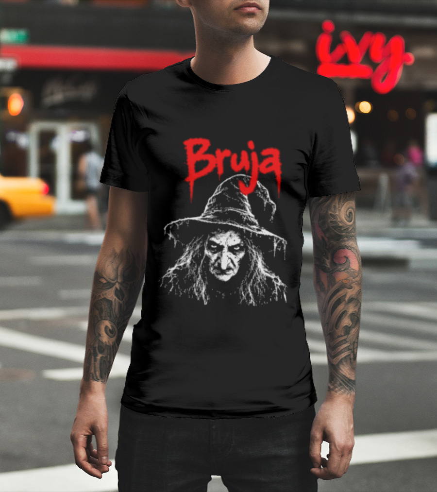 Bruja Witch Horror Occult Halloween Aesthetic T-Shirt