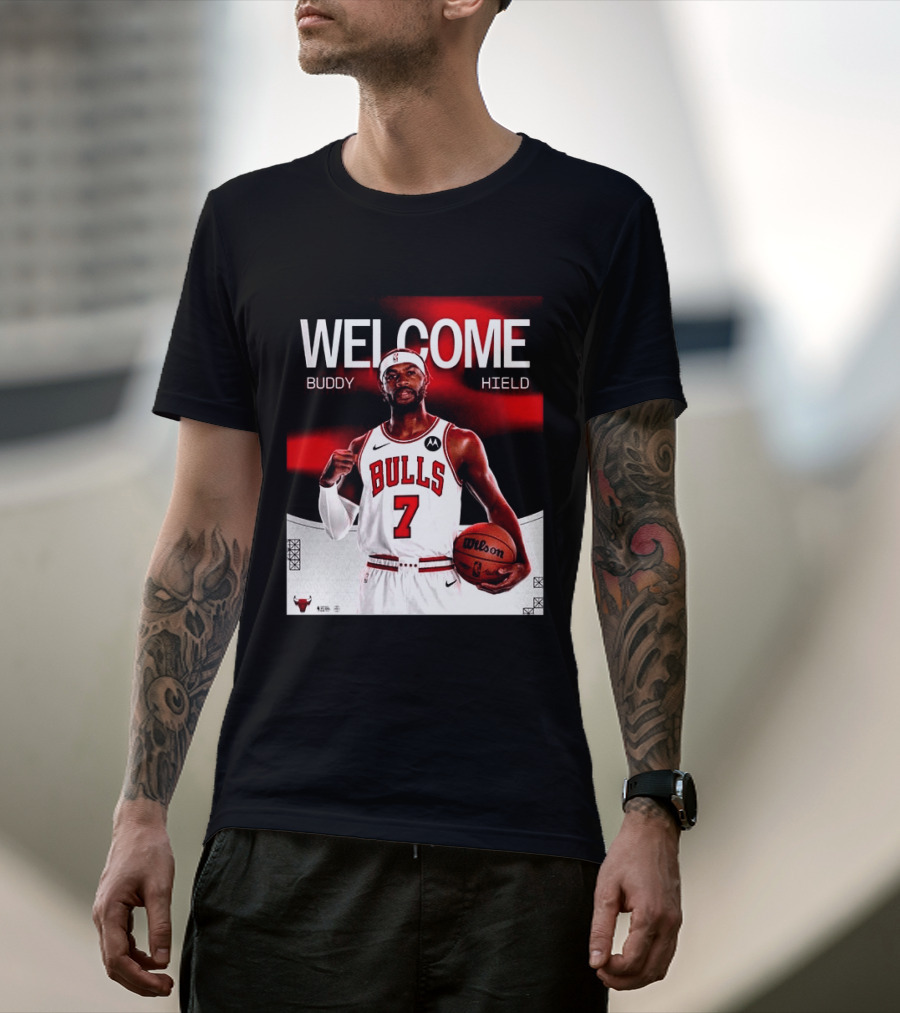 Buddy Hield 7 Chicago Bulls Welcome 2026 T-Shirt