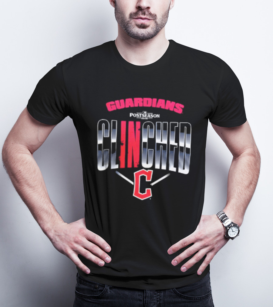 Cleveland Guardians 2026 Clinched MLB Postseason No Time Like October 2 Sided T-Shirt