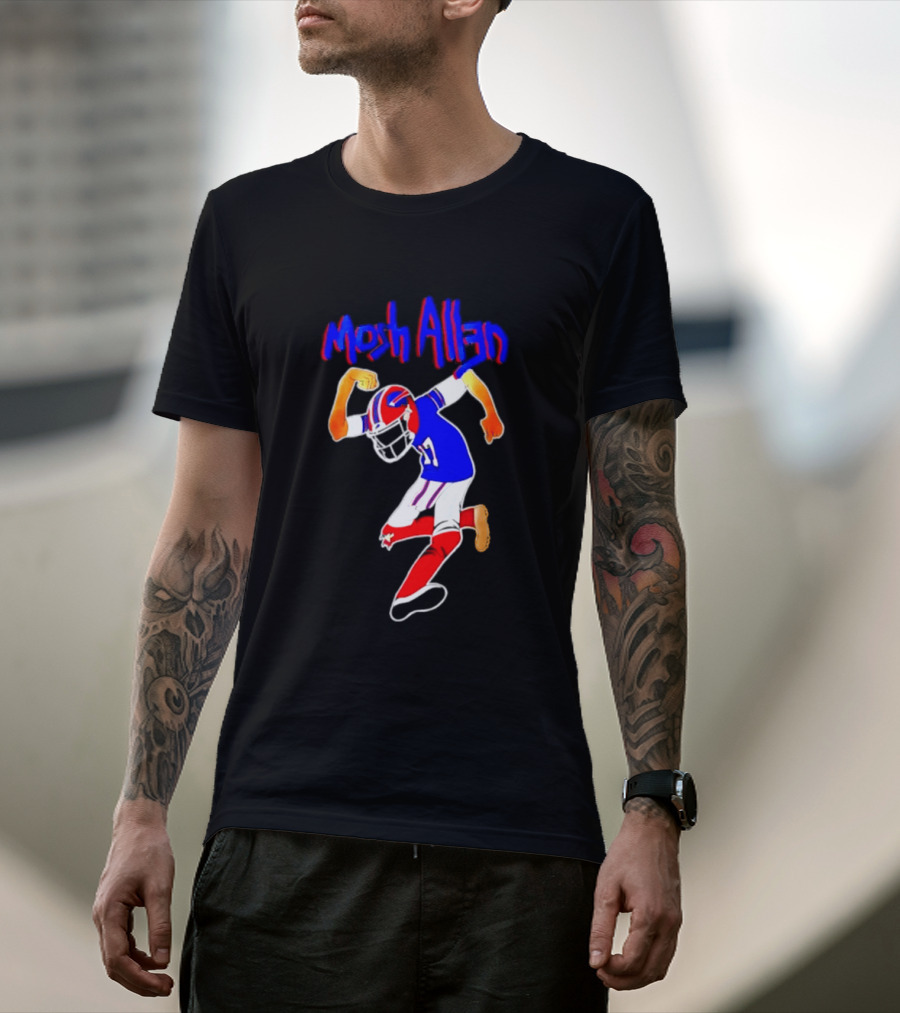 Buffalo Bills Josh Allen Mosh Allen Football Player T-Shirt