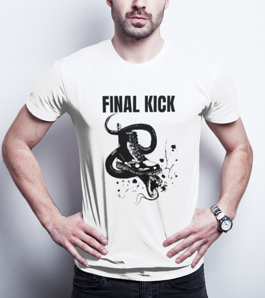 Final Kick Dr Martens Skinhead Punk Snake Boot And Snake T-Shirt