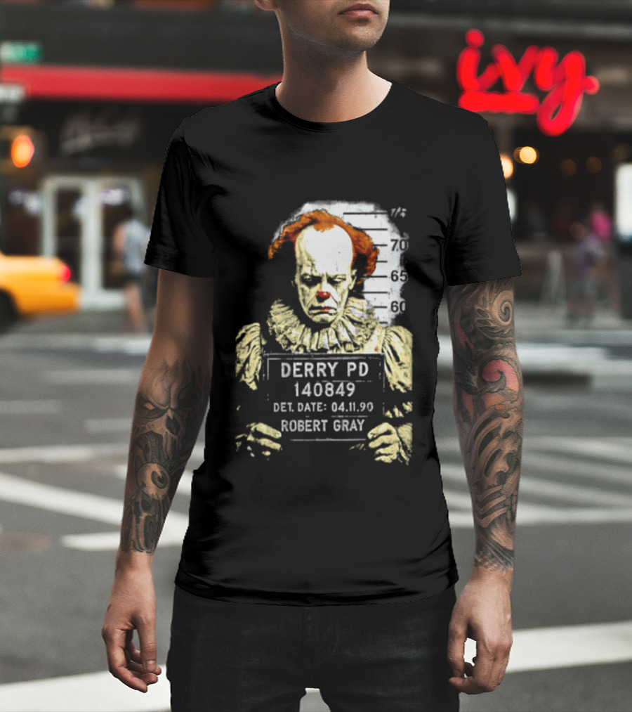 Pennywise Derry PD 140879 Shot Robert Gray April 11 1990 T-Shirt