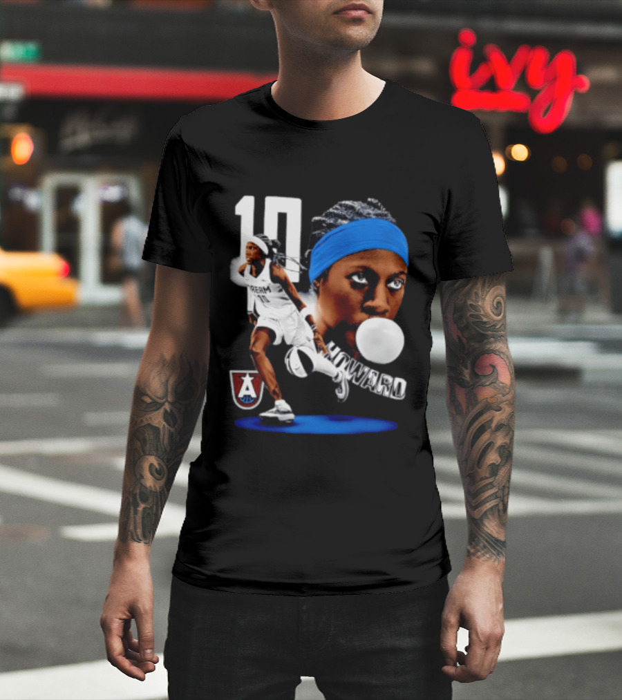 Rhyne Howard 10 Atlanta Dream Dual WNBA Basketball T-Shirt
