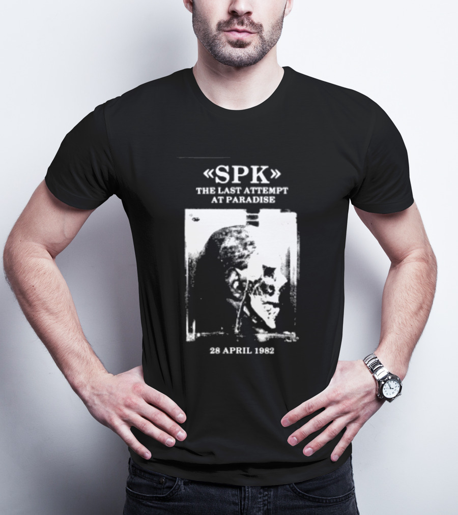 SPK The Last Attempt At Paradise Event 28 April 1982 T-Shirt