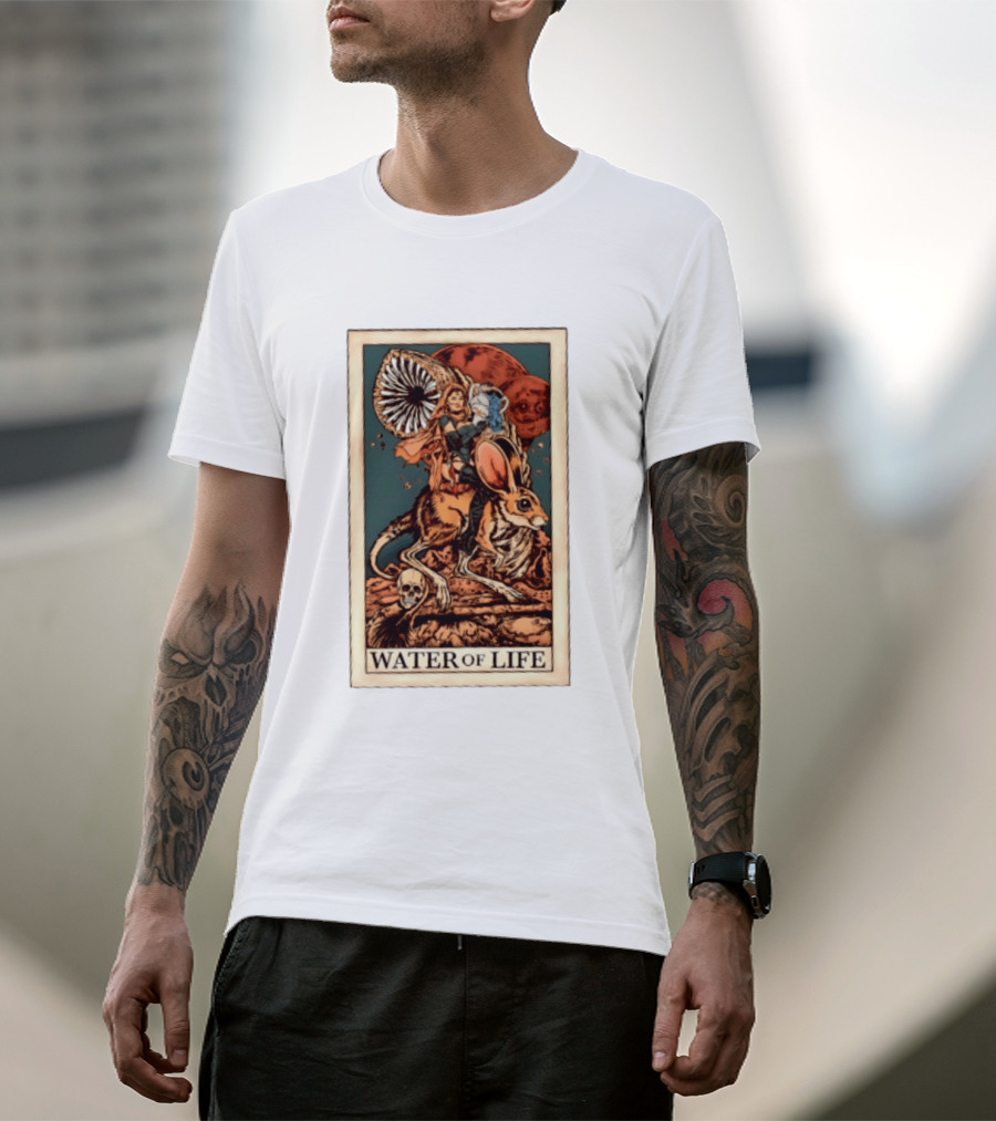 Water Of Life Dune Tarot Card Frank Herbert Art Fremen Ride Sandworm T-Shirt