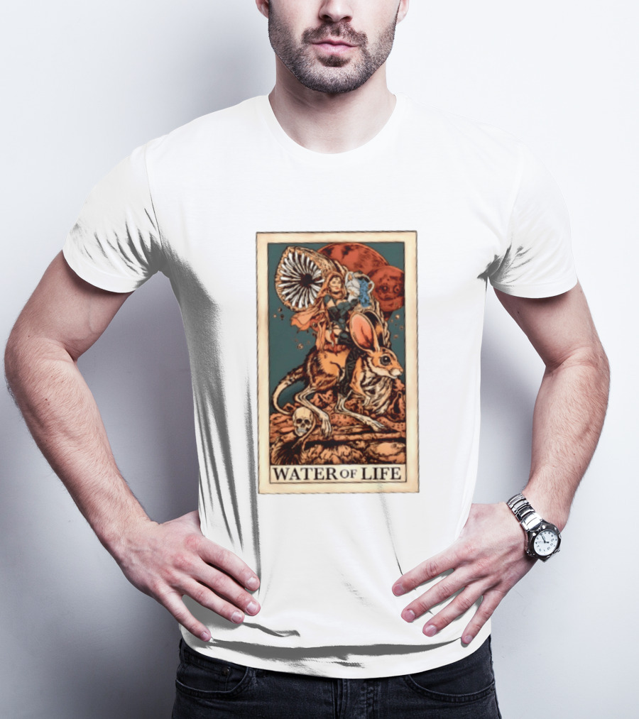 Water Of Life Dune Tarot Card Frank Herbert Art Fremen Ride Sandworm T-Shirt