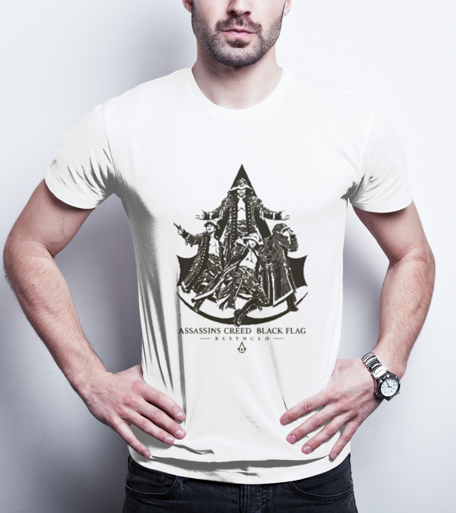 Will Ospreay Assassins Creed Black Flag Resynced AEW T-Shirt