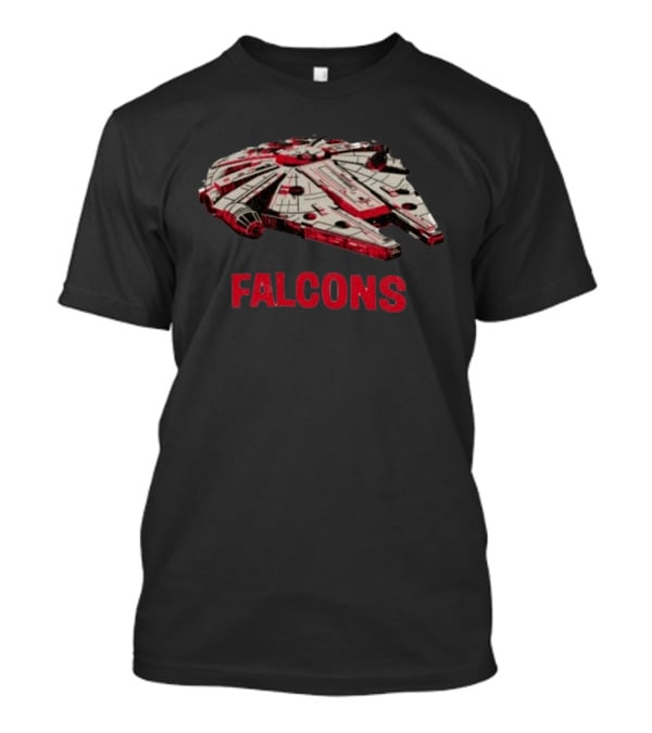 Atlanta Falcons Disney Star Wars Millennium Falcon T-Shirt