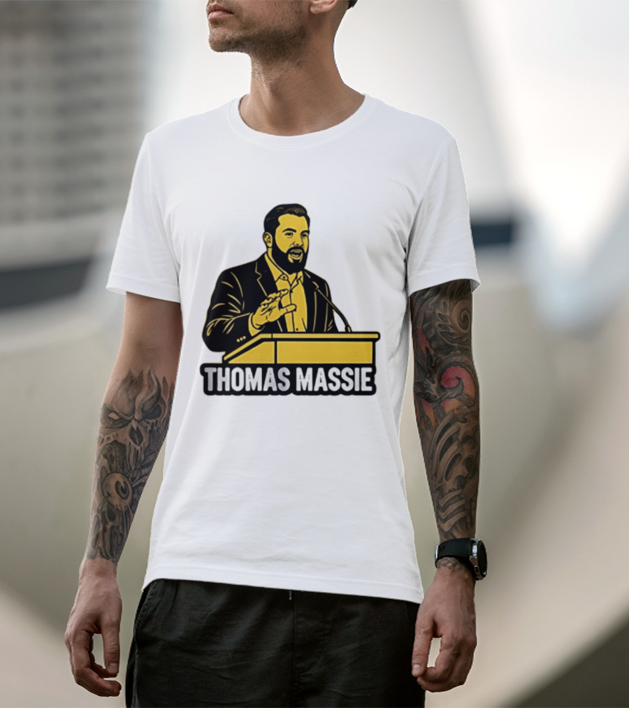 Thomas Massie Speaker Podium T-Shirt