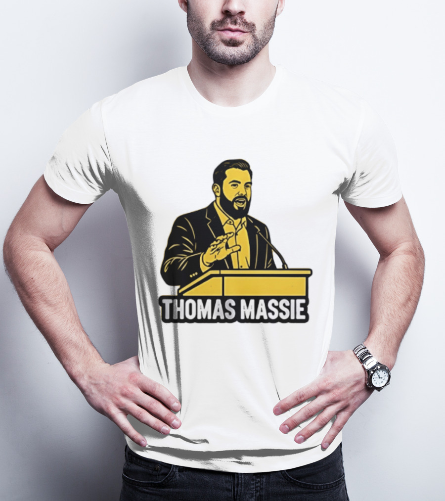 Thomas Massie Speaker Podium T-Shirt