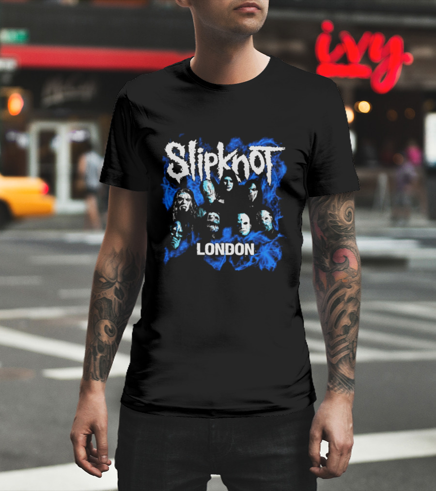 Slipknot London Event 2026 Pop Up Shop Wembley Stadium September 28 2026 T-Shirt