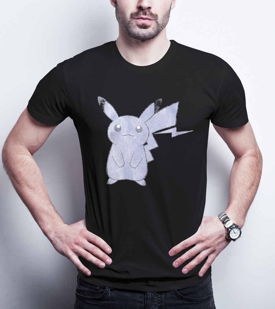 Thunderbolt Project Black Pikachu By Fragment And Pokémon Los Angeles T-Shirt