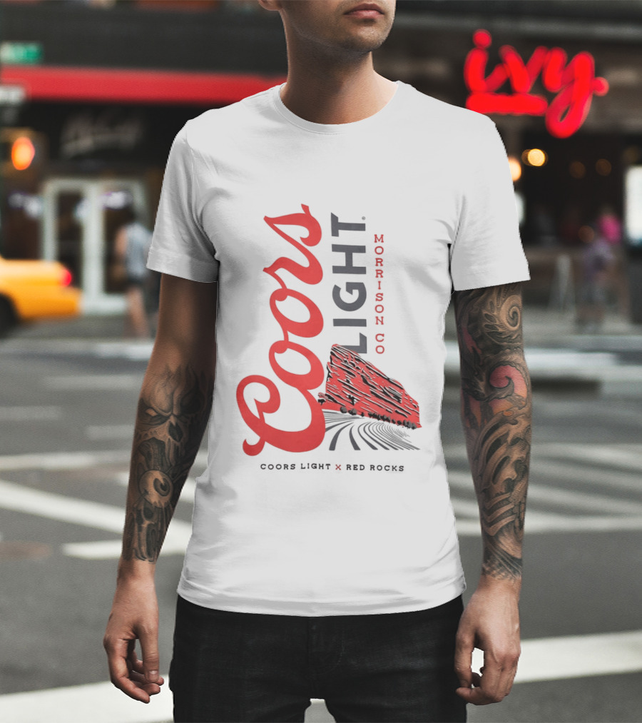 Coors Light Morrison CO Red Rocks 85 Years T-Shirt