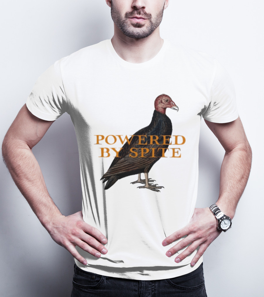 Powered By Spite Turkey Vulture T-Shirt