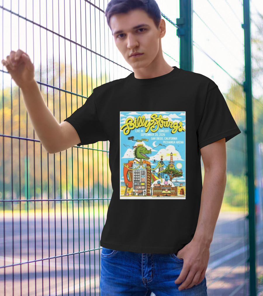 Billy Strings Live In Concert September 28 2026 San Diego Pechanga Arena T-Shirt