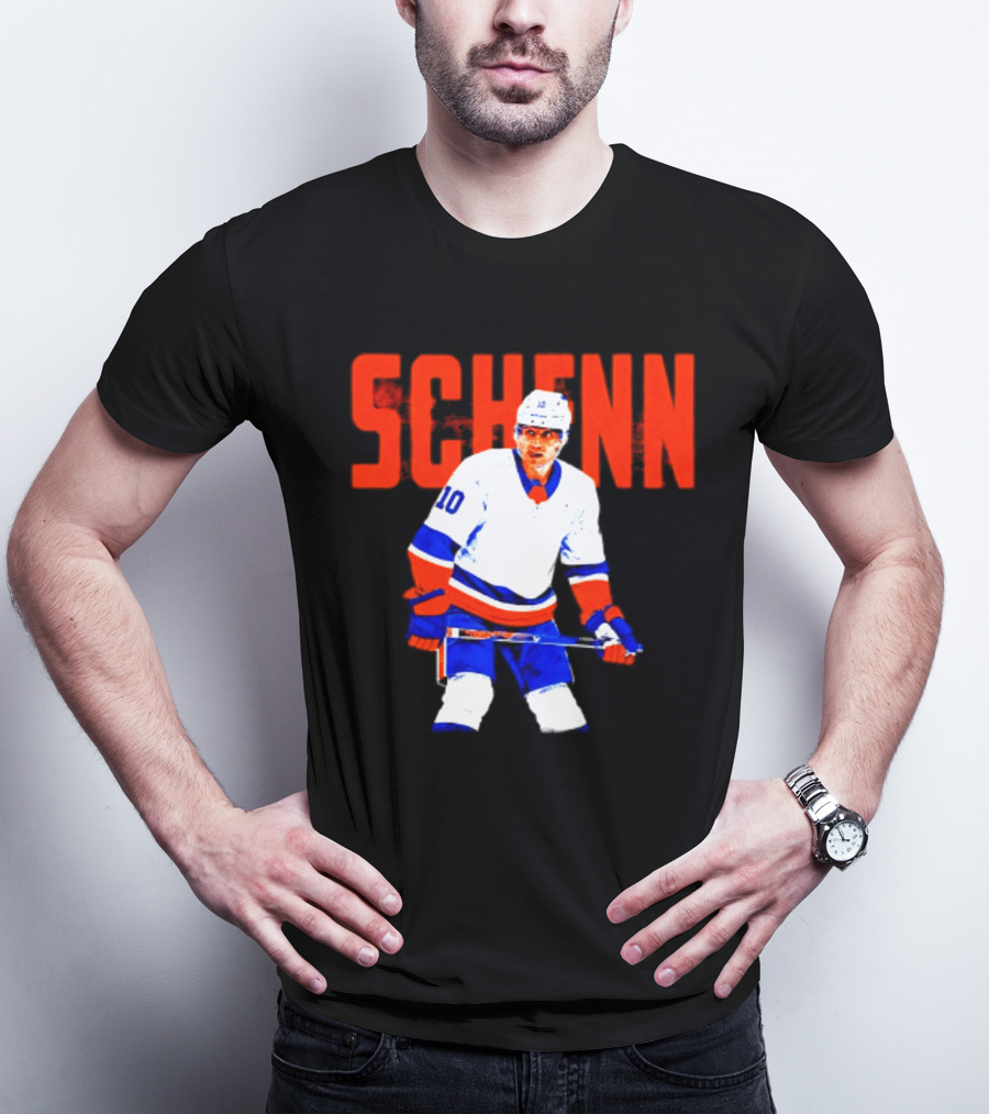New York Islanders Brayden Schenn Grunge T-Shirt