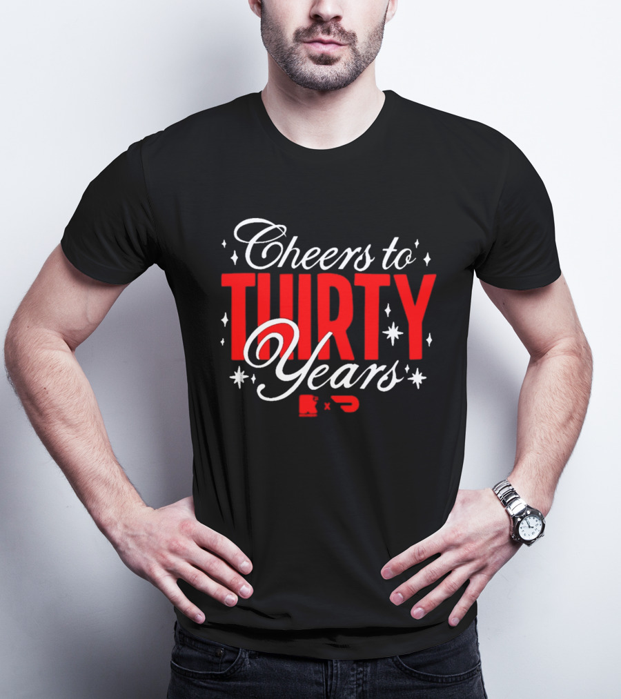 Cheers To Thirty Years Round 21 T-Shirt