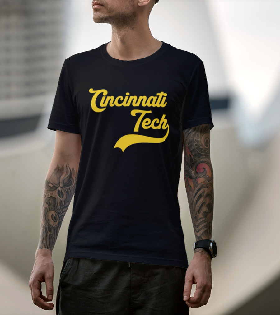 Cincinnati Tech University College Athletics Essentials T-Shirt