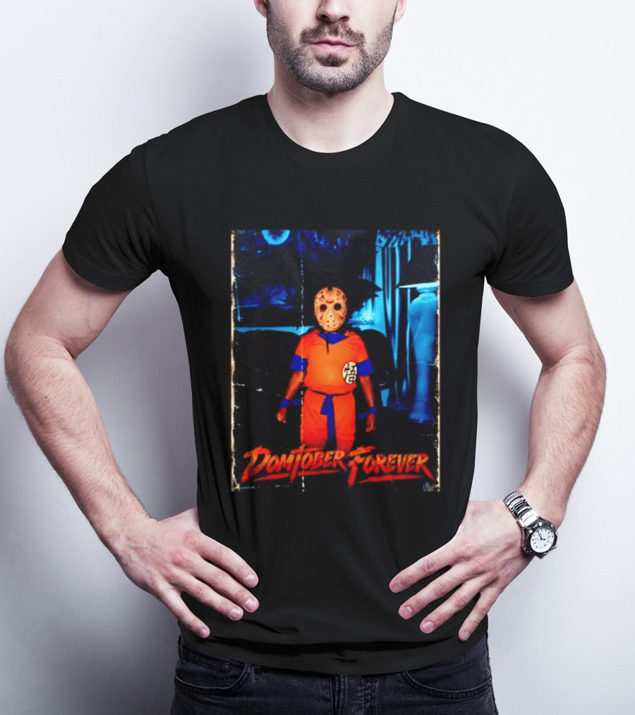 Domtober Forever Jason Voorhees Halloween Fusion T-Shirt