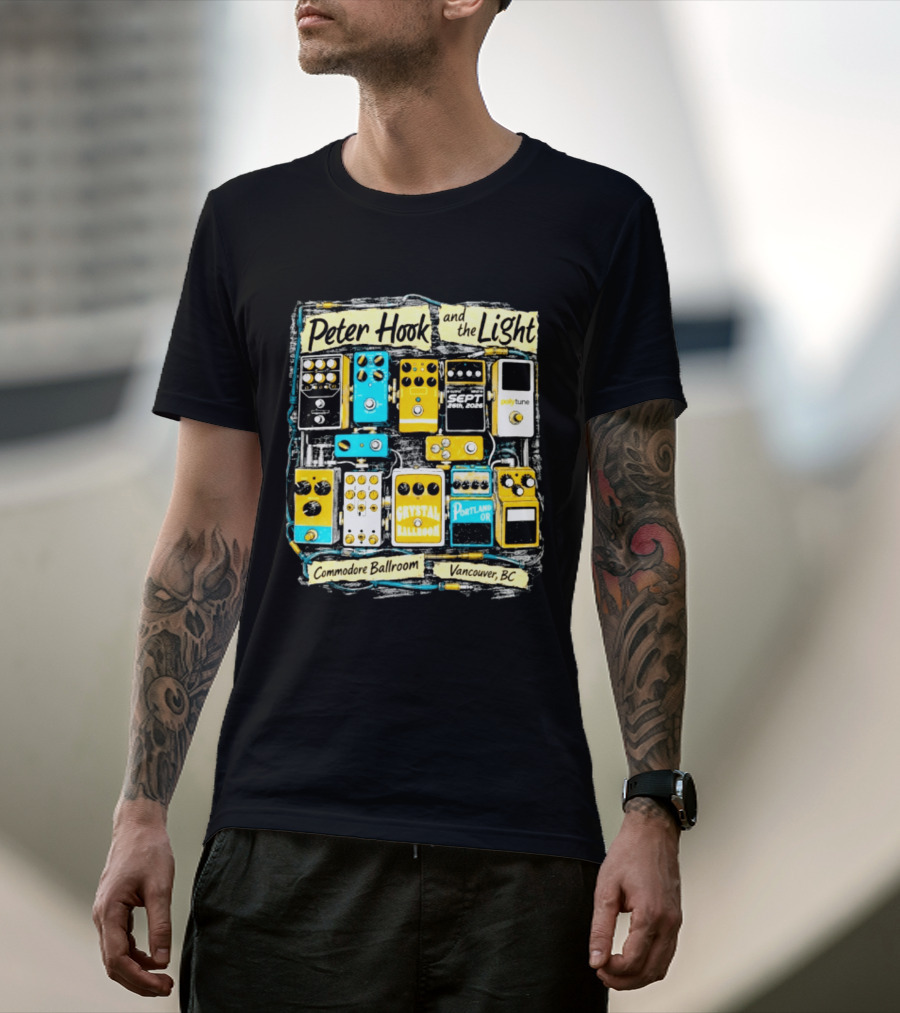 Peter Hook And The Light Vancouver Commodore Ballroom September 26 2026 Pedal T-Shirt