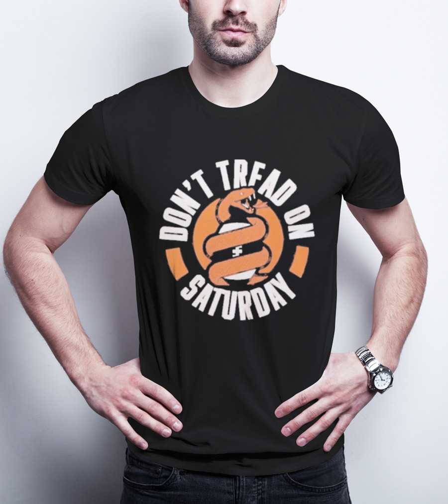 Virginia Tech Hokies Football Don't Tread On Saturday Gametime Spirit T-Shirt