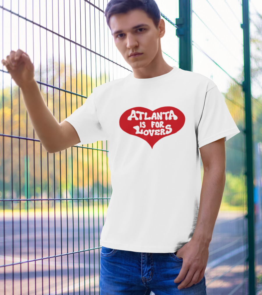 Atlanta Is For Lovers Georgia Heart City Pride T-Shirt