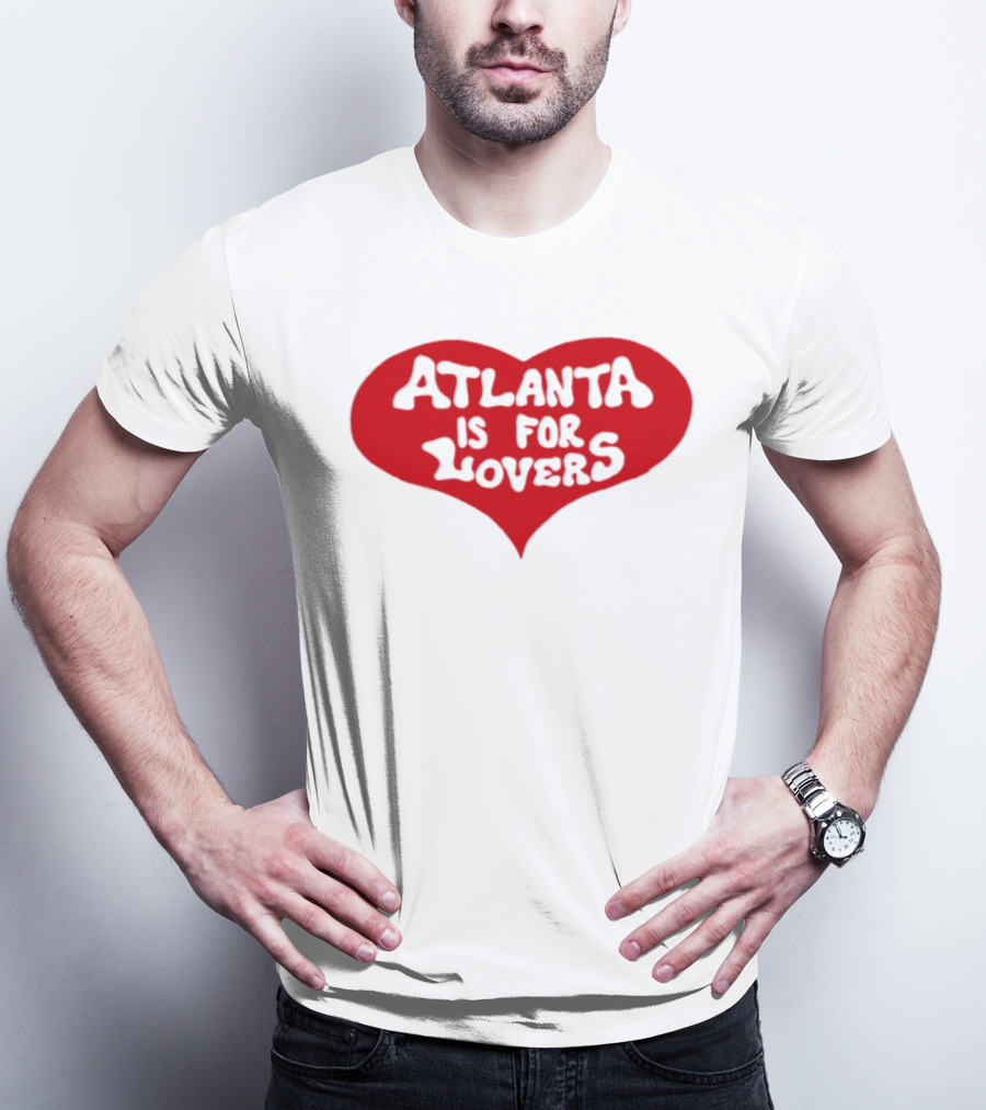 Atlanta Is For Lovers Georgia Heart City Pride T-Shirt