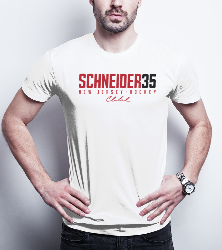 SCHNEIDER 35 New Jersey Hockey Club T-Shirt