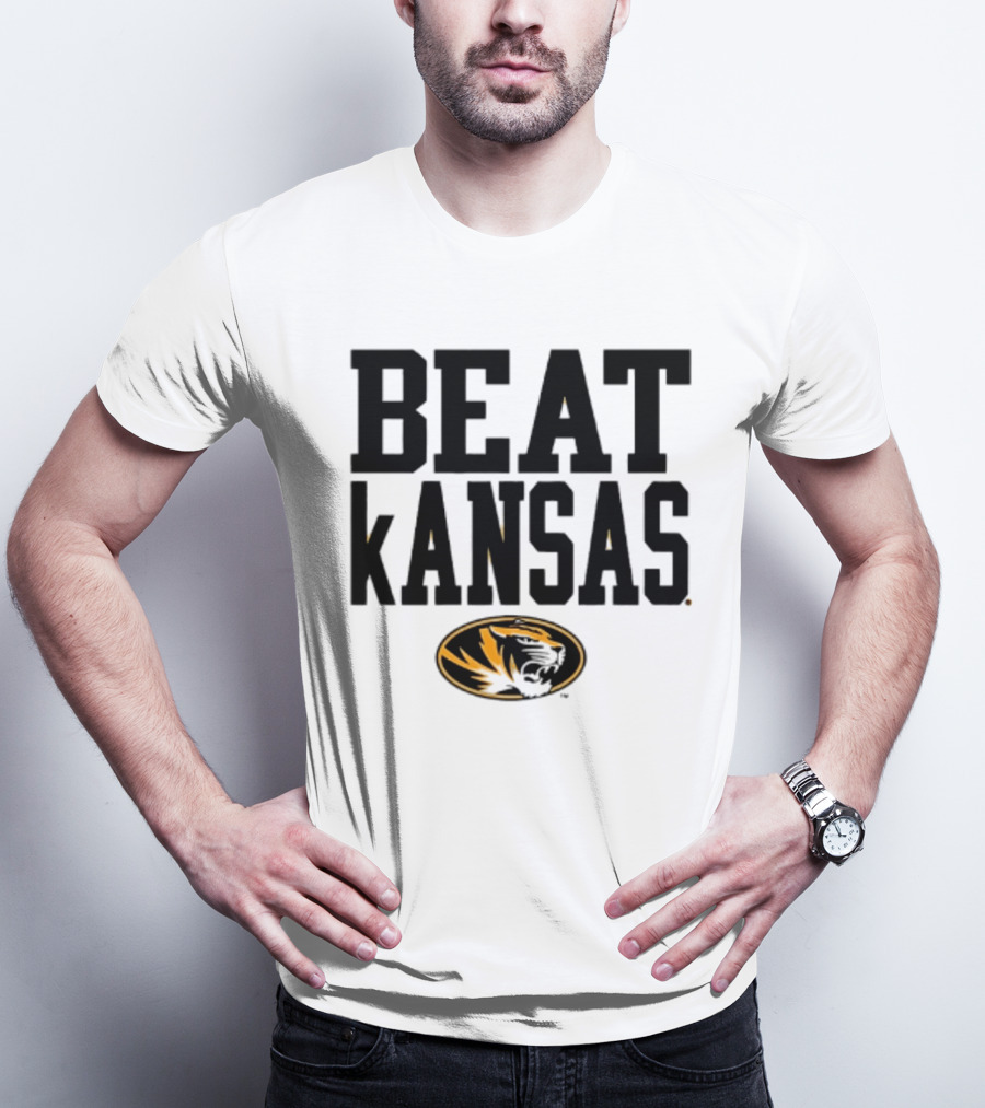 Beat Kansas Missouri Tigers NCAA 2026 T-Shirt