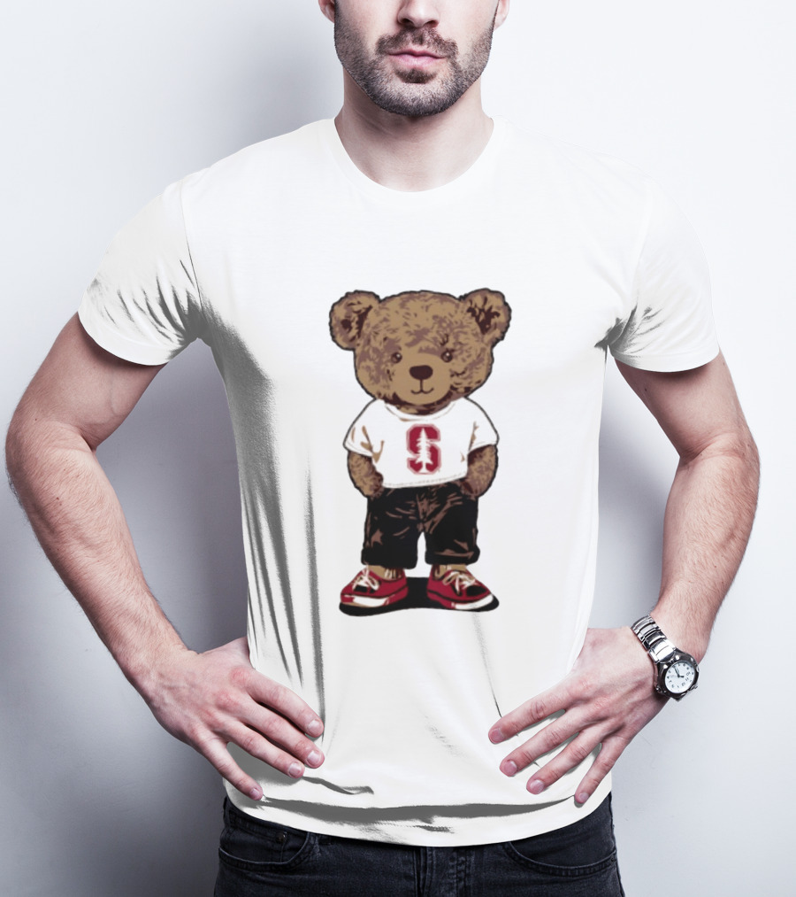 Stanford Cardinal 2026 Teddy Bear NCAA Fan Gear T-Shirt