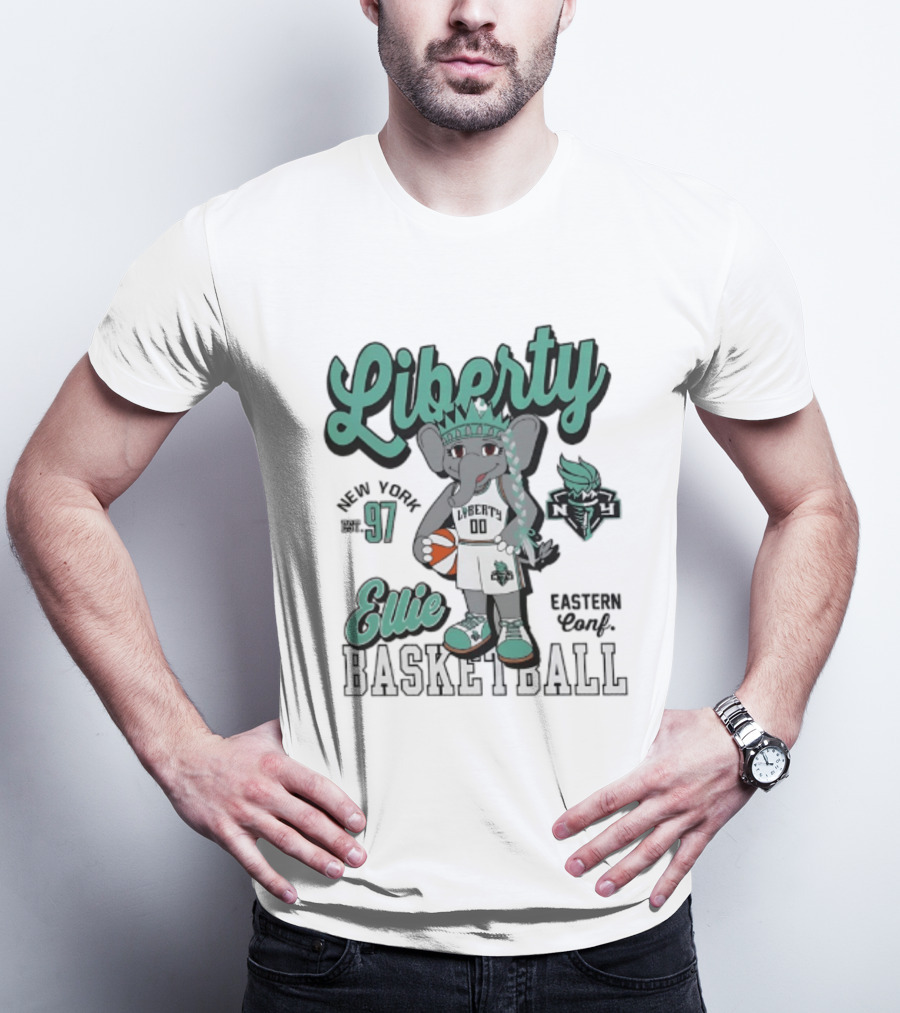 New York Liberty Basketball Ellie Eastern Conf Since 97 T-Shirt