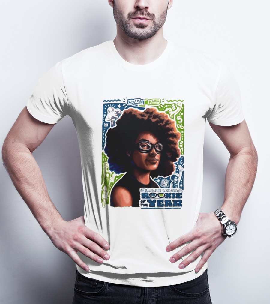 Olivia Miles Minnesota Lynx 2026 WNBA Rookie Of The Year Basketball Champion T-Shirt