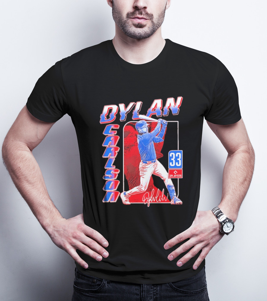 Dylan Carlson Baseball 33 Swing Players T-Shirt