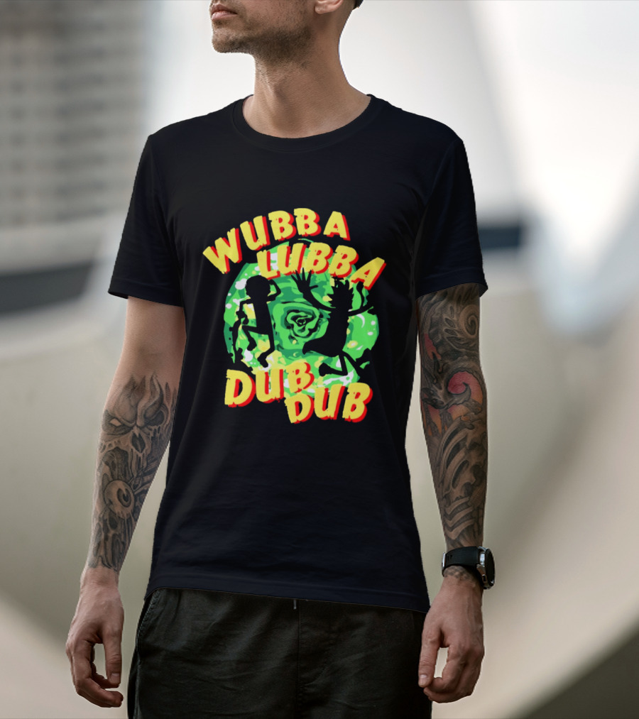Rick And Morty Wubba Lubba Dub Dub Portal T-Shirt