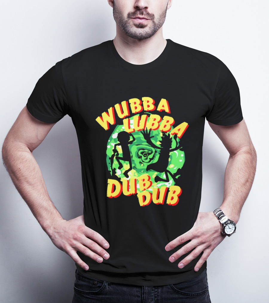 Rick And Morty Wubba Lubba Dub Dub Portal T-Shirt