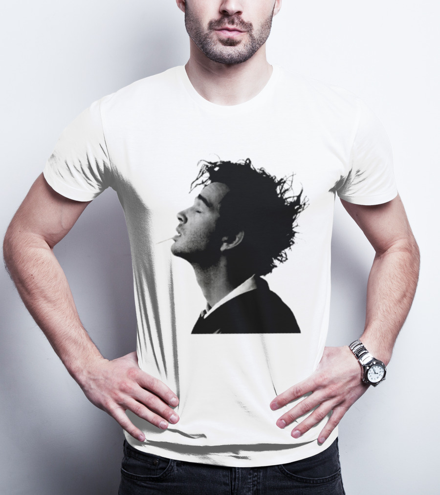Matty Healy The 1975 Indie Rock Alternative Silhouette Smoking T-Shirt