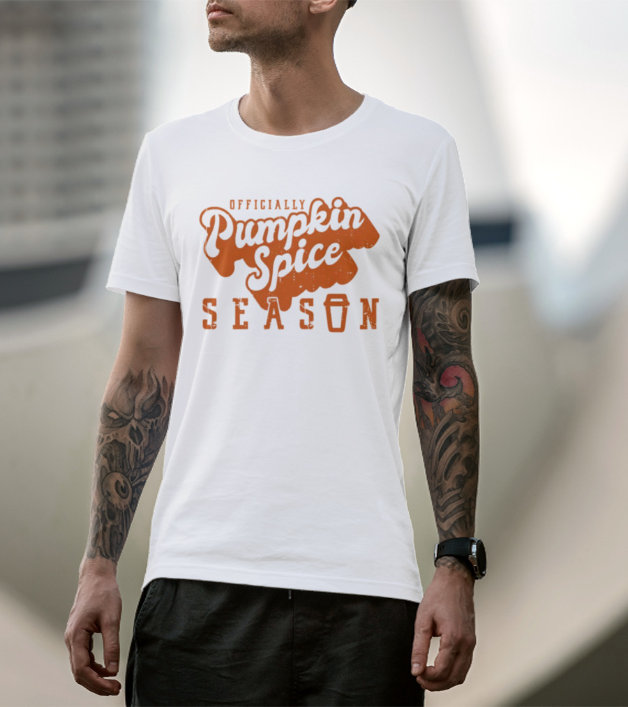Officially Pumpkin Spice Season Cup T-Shirt
