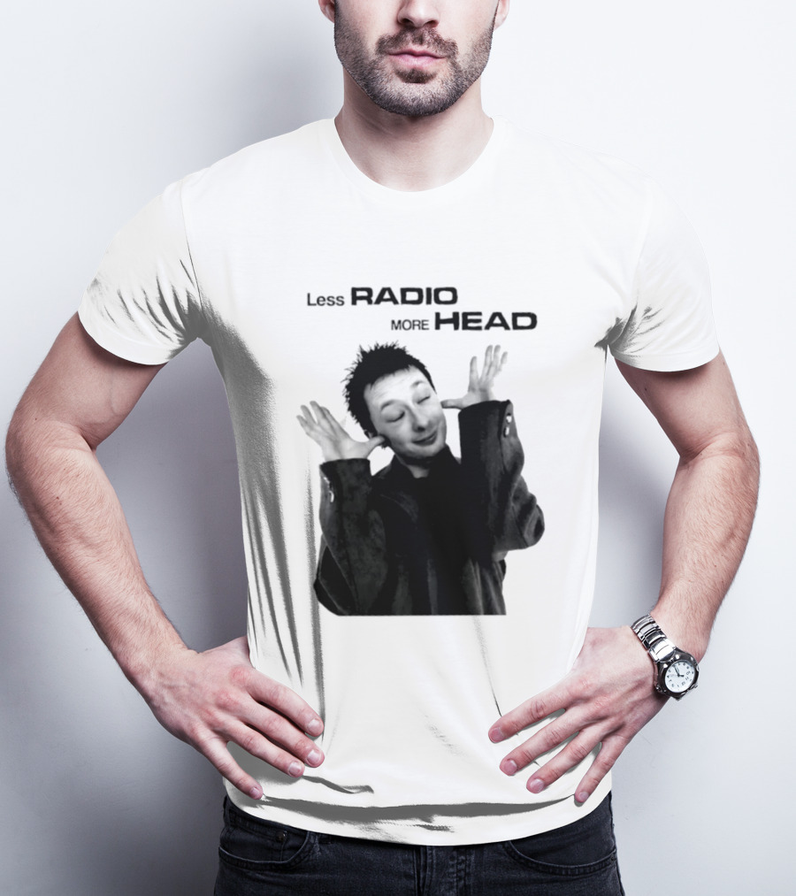 Thom Yorke Less Radio More Head Radiohead T-Shirt