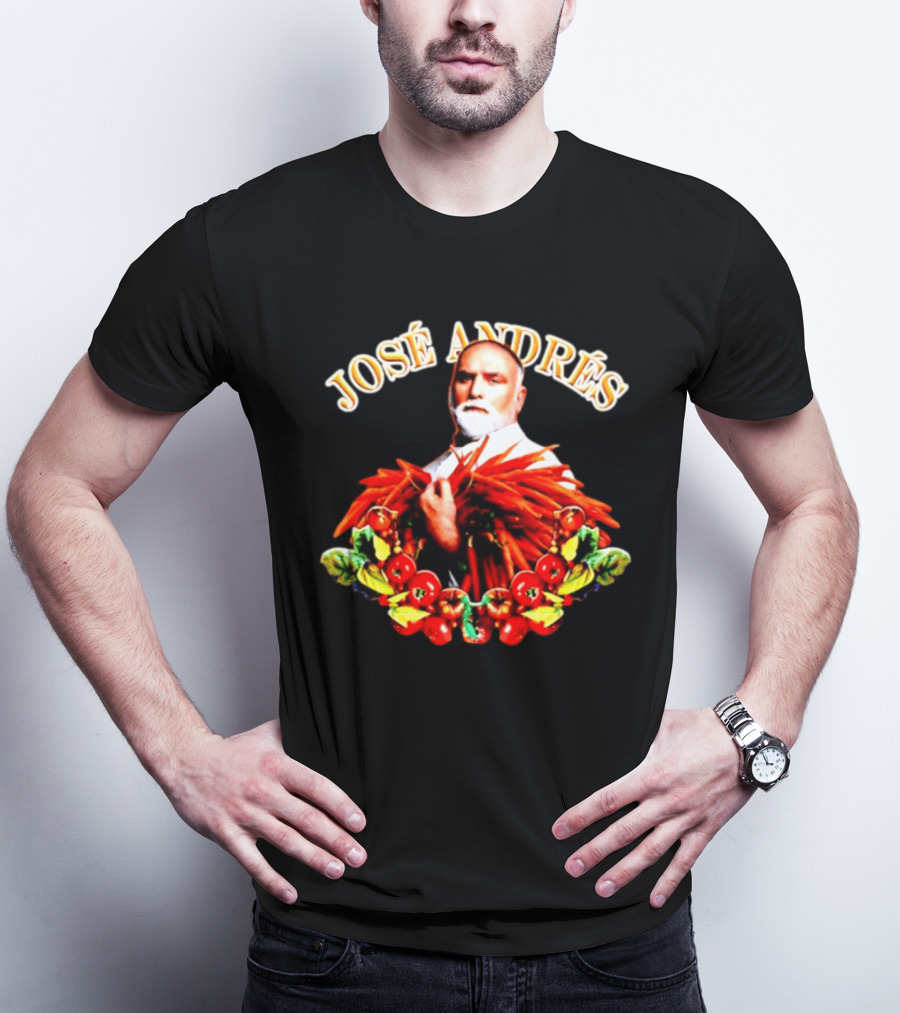 José Andrés Chef Culinary Creativity And Food Philanthropy T-Shirt