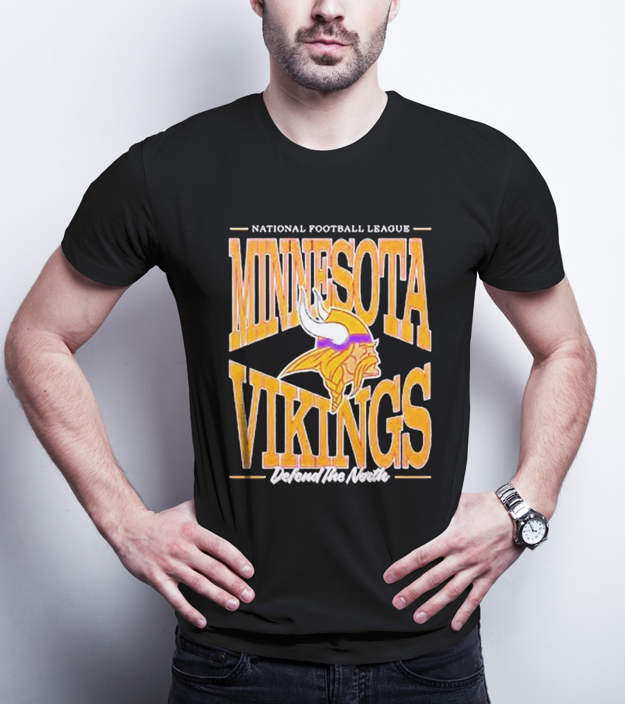 National Football League Minnesota Vikings Defend The North T-Shirt