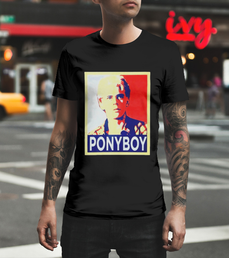 Ponyboy The Outsiders SE Hinton C Thomas Howell Iconic Pop T-Shirt