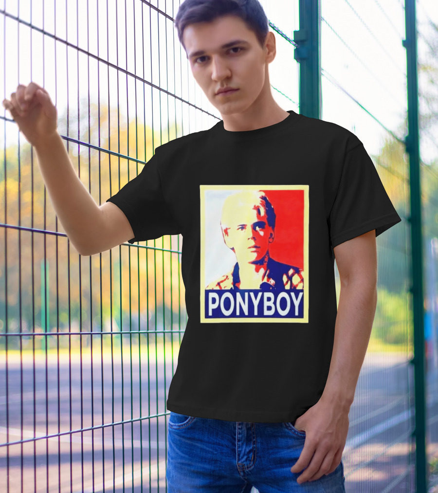Ponyboy The Outsiders SE Hinton C Thomas Howell Iconic Pop T-Shirt
