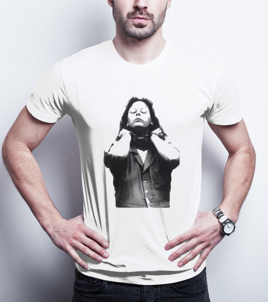 Aileen Wuornos Monochrome Shot Style Image T-Shirt