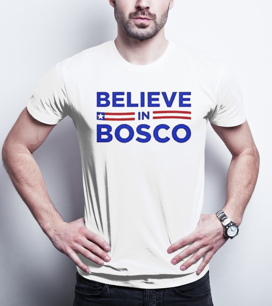 Believe In Bosco Star Stripes Campaign T-Shirt