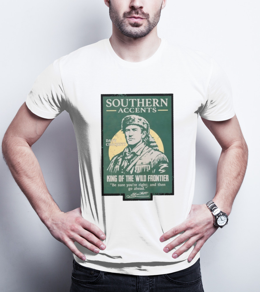 Southern Accents Davy Crockett King Of The Wild Frontier T-Shirt