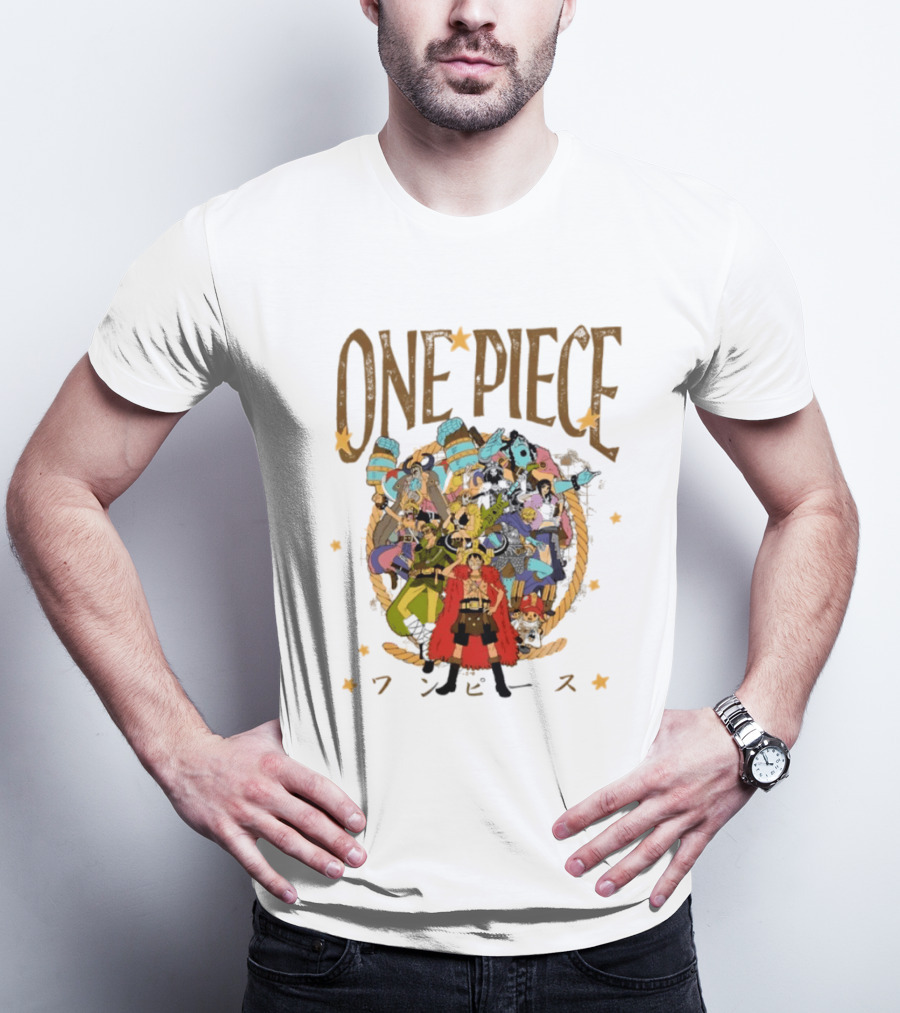 One Piece Elbaph Group Cartoon T-Shirt