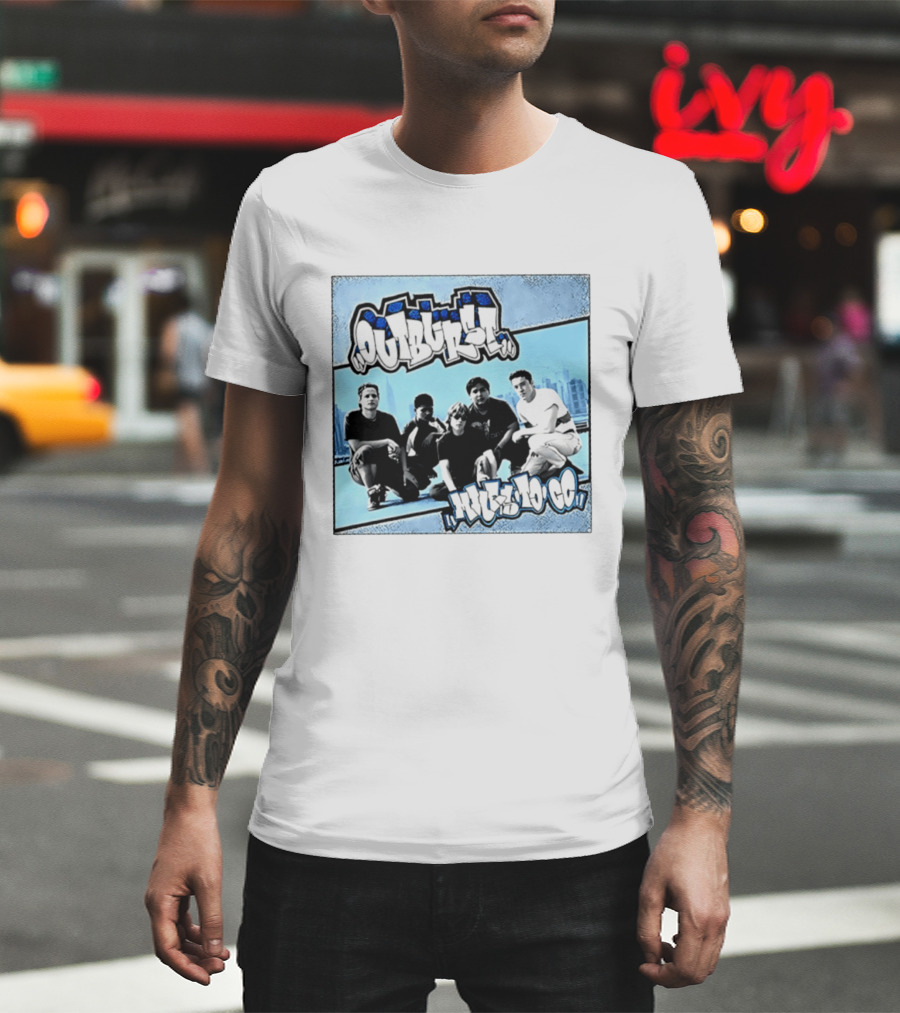 Outburst Miles To Go NYHC Skyline Band Photo T-Shirt